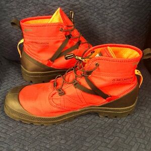 Palladium | Shoes | Palladium Salsa Red Waterproof Sneakersboots Mens ...